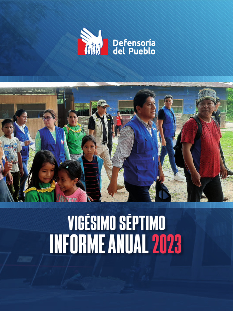 Vigesimo Septimo Informe Anual 2023 | PDF | Perú | Derechos humanos