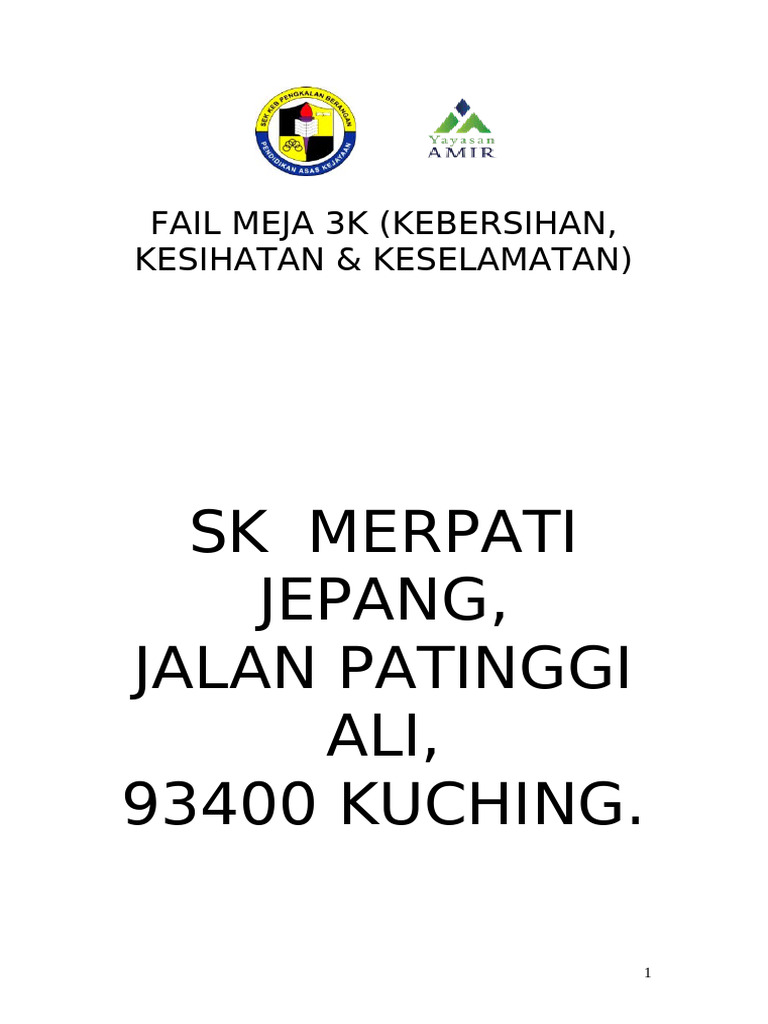 Fail Meja 3k Edit | PDF | Kesehatan Holistik
