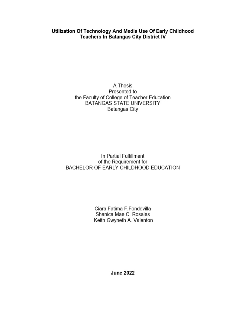 Edited Revise Paper | PDF | Learning | Teachers