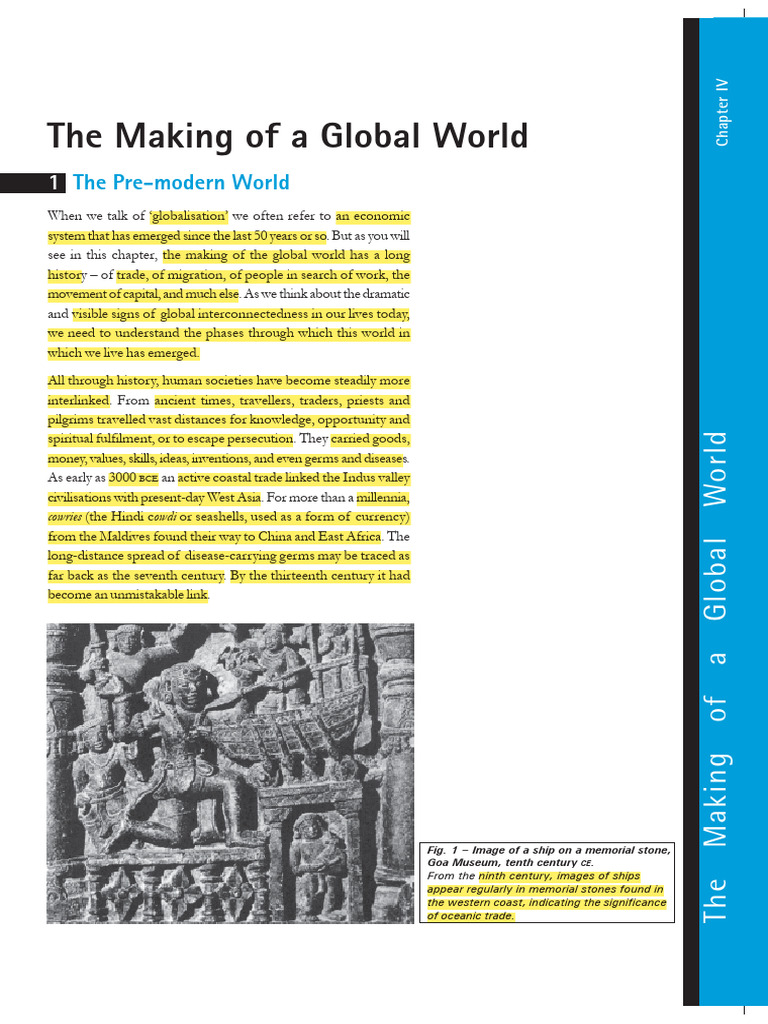 Making of A Global World SOCIAL SCIENCE X 08 11 2024 | PDF | Silk Road ...