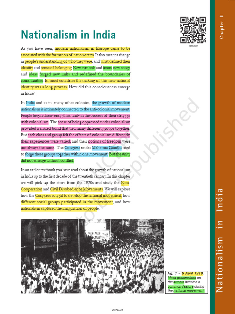 Nationalism in India: Gandhi's Satyagraha | PDF | Mahatma Gandhi ...