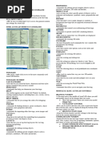 AutoCAD Commands Cheat Sheet | PDF