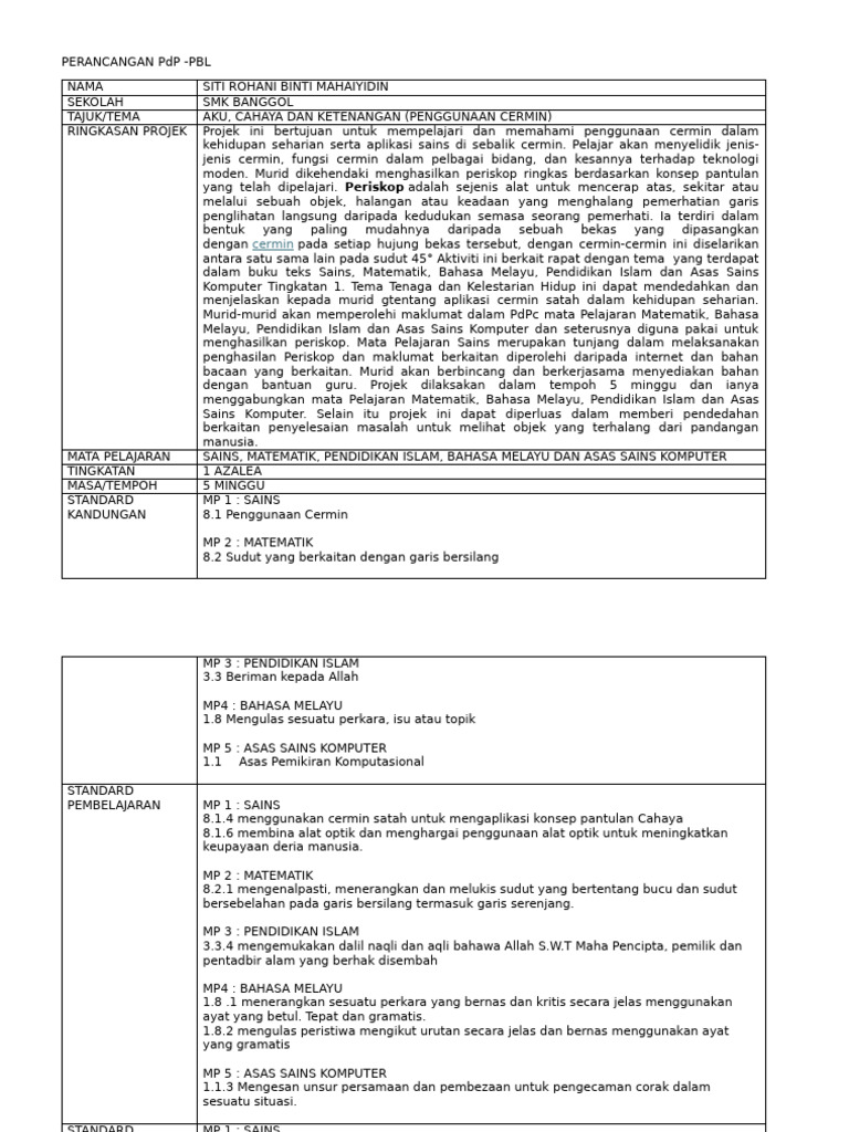 PERANCANGAN PDP KMR | PDF