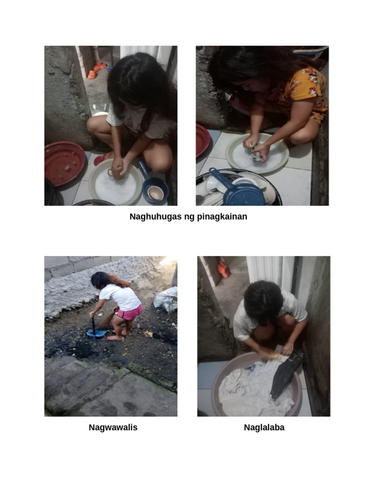 Naghuhugas NG Pinagkainan | PDF