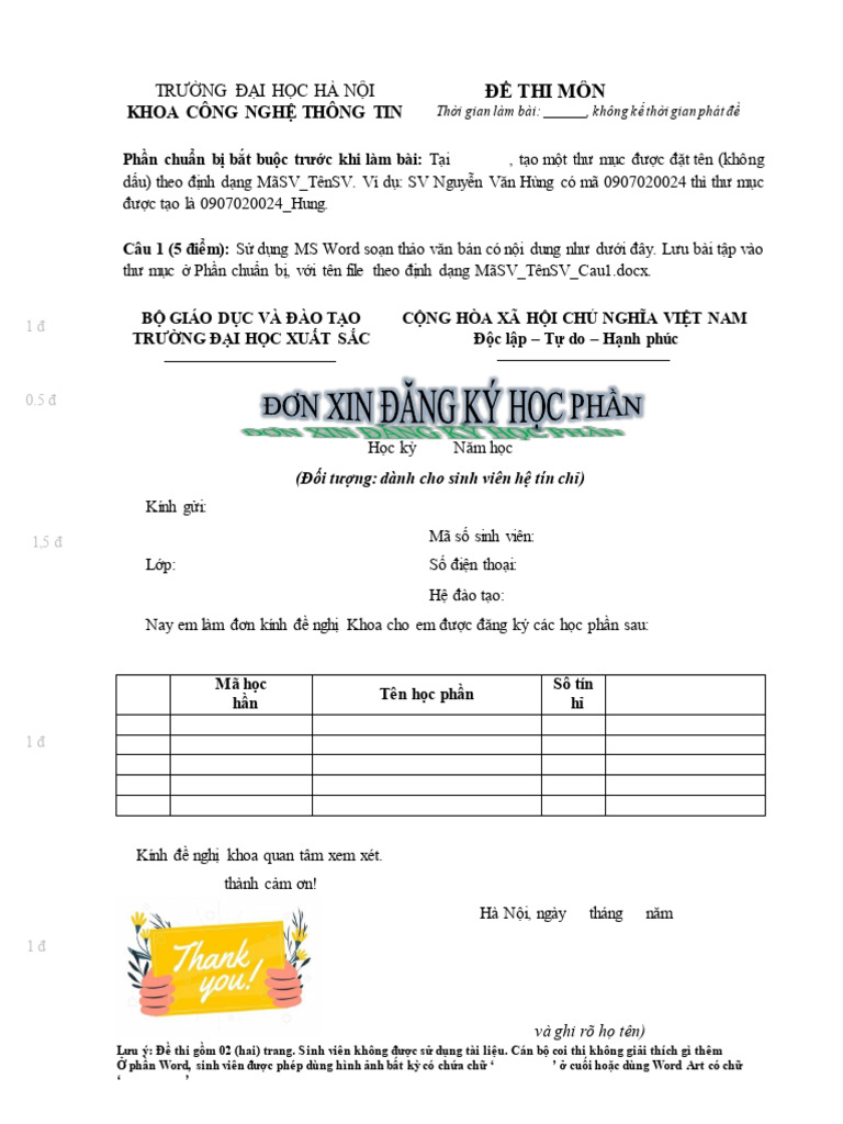 De Thi Giua Ky | PDF