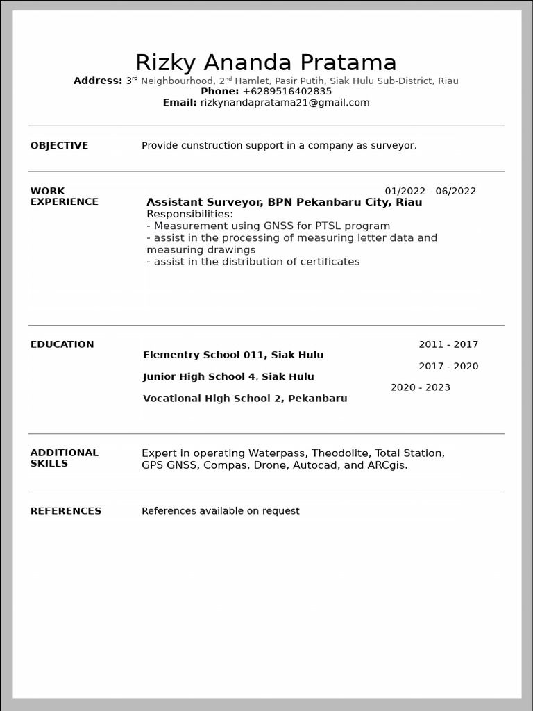 Tugas BIG CV Rizky | PDF