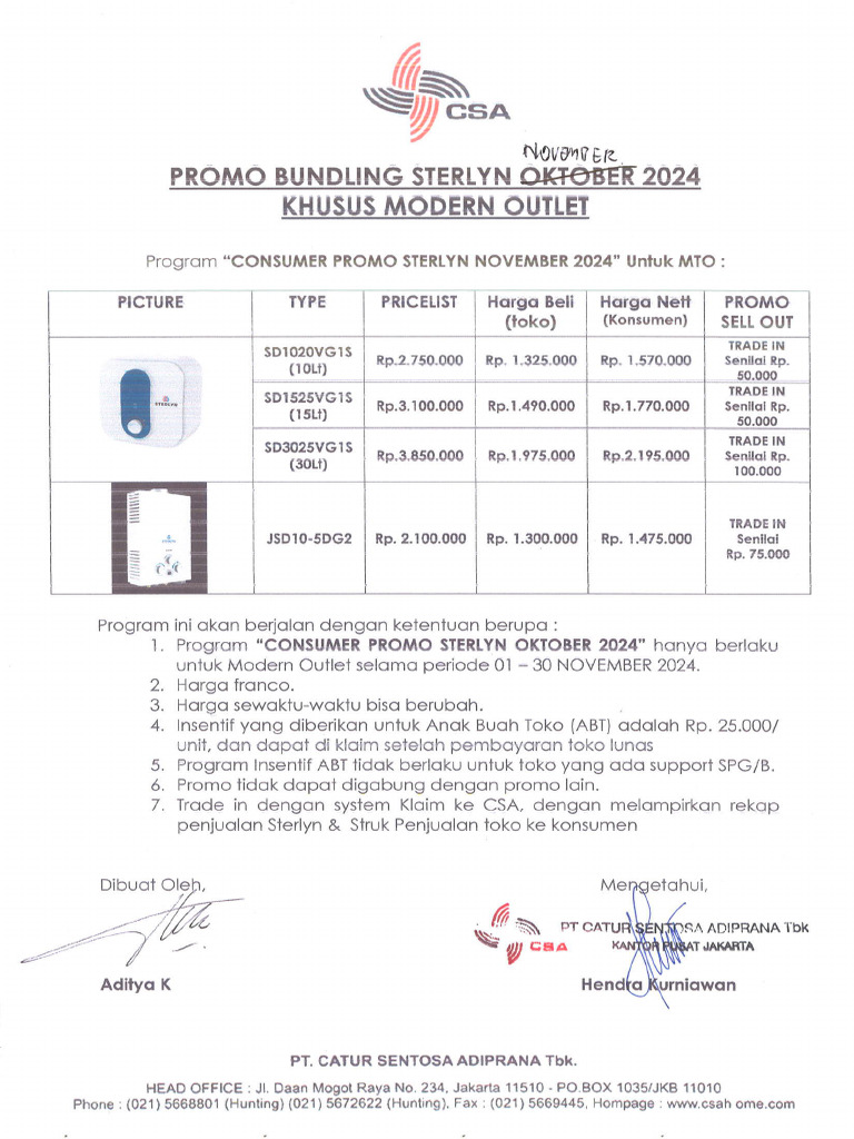 11 Sterlyn Promo Nov 24 Mto Abt | PDF