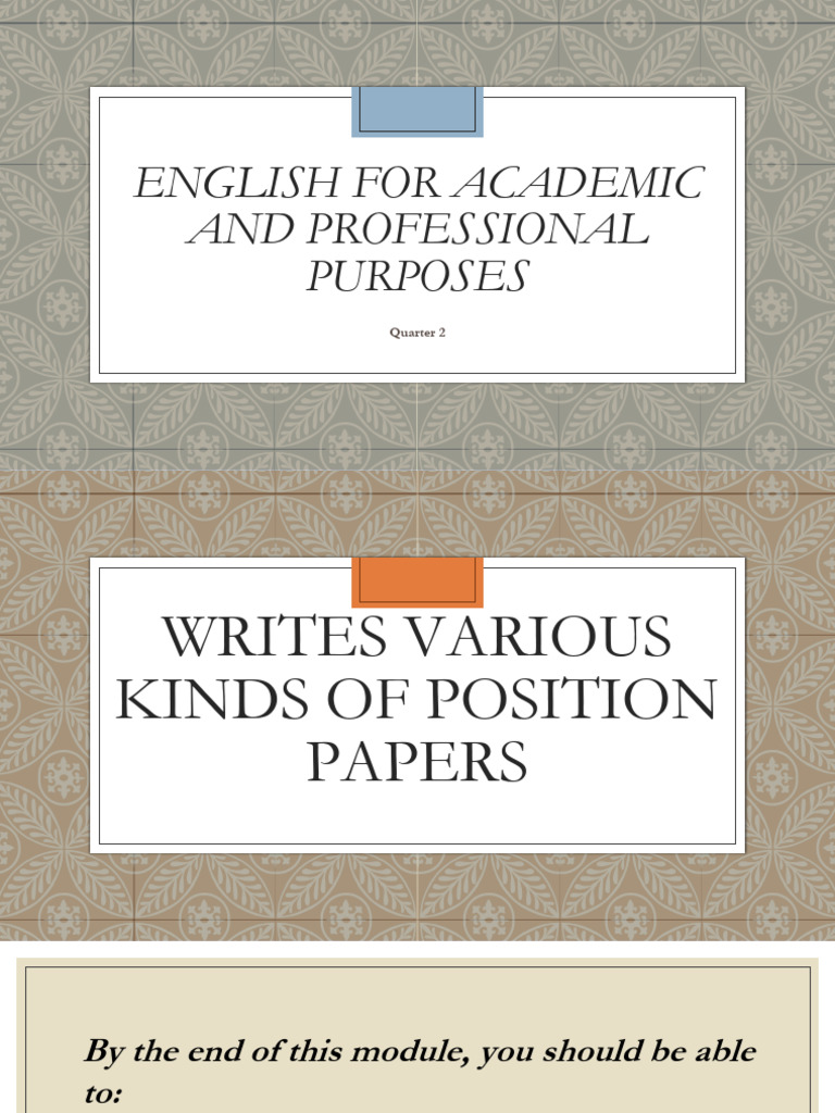 EAPP-Q2-WEEK3 | PDF | Fallacy | Argument