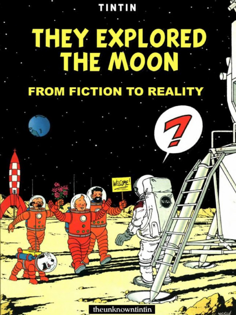 29 Tintin They Explored The Moon Text | PDF | Apollo Lunar Module ...