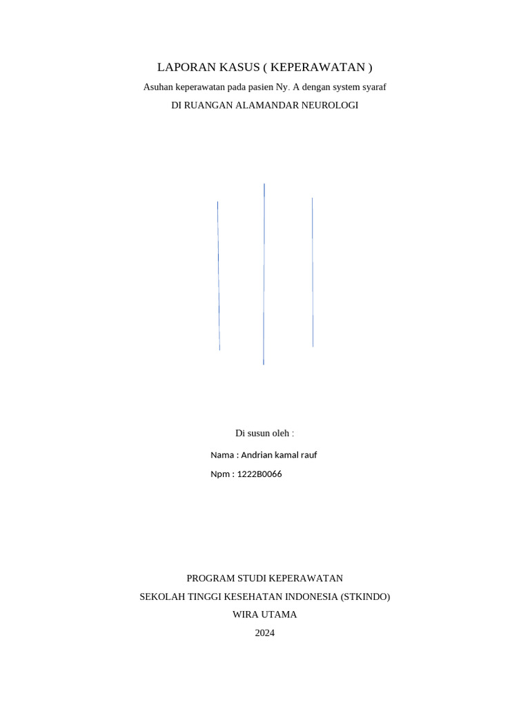 Laporan Kasus Dokumen Rauf | PDF