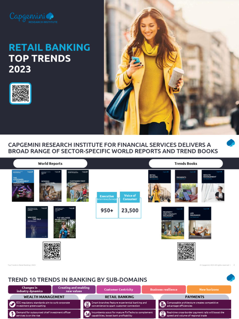 Top Retail Banking Trends 2023 | PDF | Cost Of Living | Banks