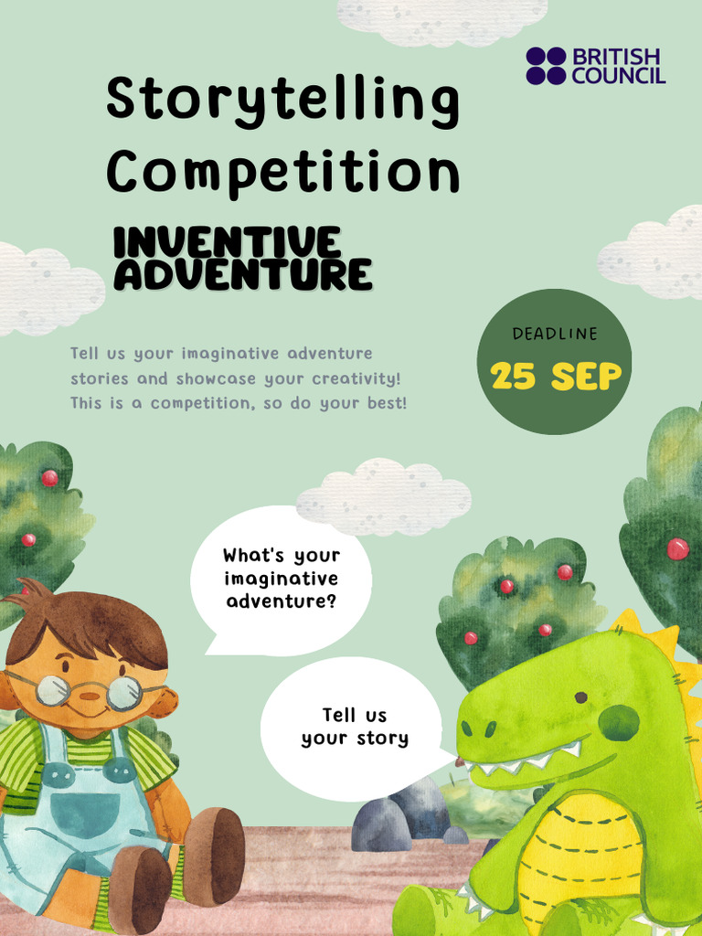 Story Telling Competition - Inventive Adventure Leaflet | PDF ...