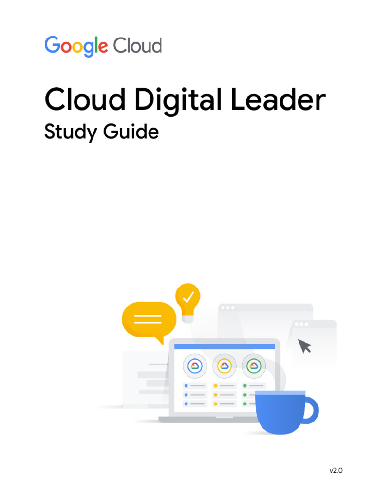 GCP Clouud Digital Study - Guide - v2-0 | PDF | Cloud Computing | Computer Security