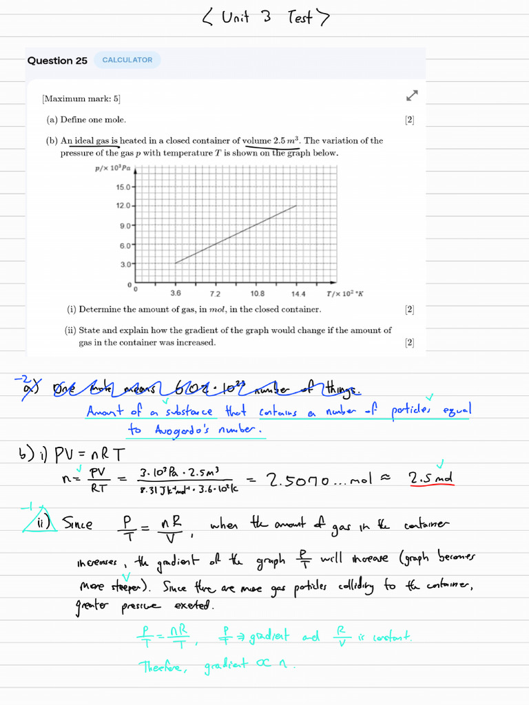 Unit 3 Test - 240116 - 054513 | PDF