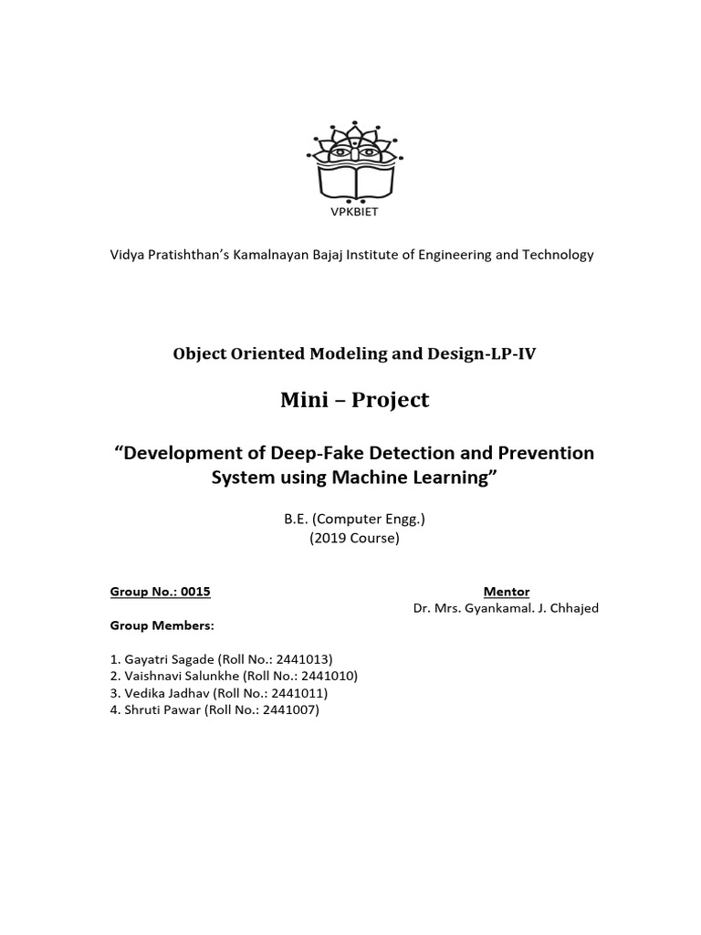 OOMD Mini Project Report - Final | PDF | Machine Learning | Social Media