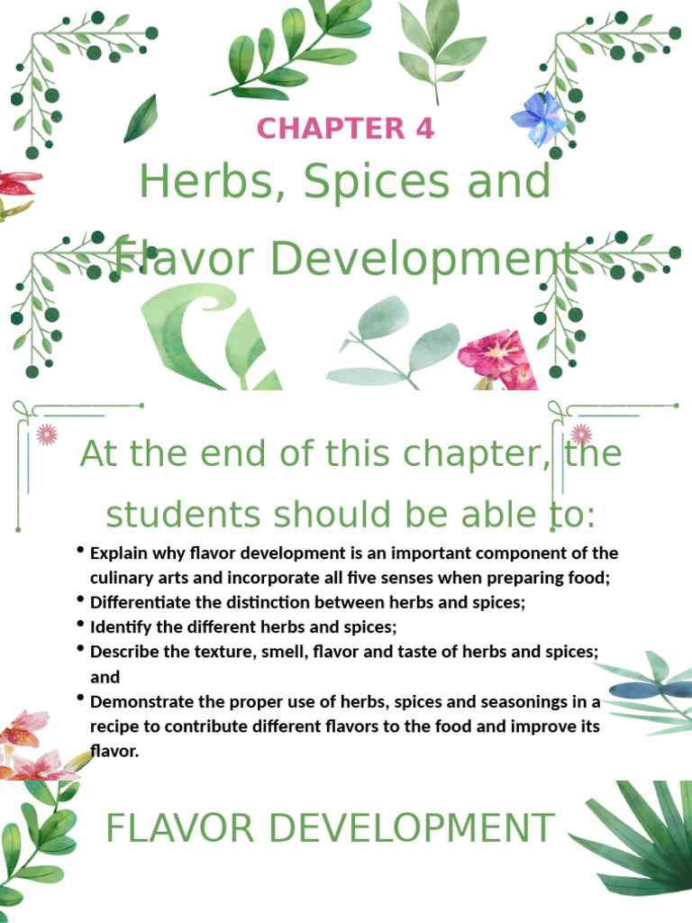Herbs and Spices | PDF | Curry | Taste