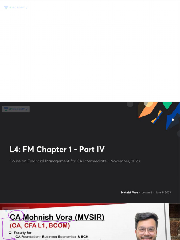 L4 FM Chapter 1 Part IV With Anno | PDF