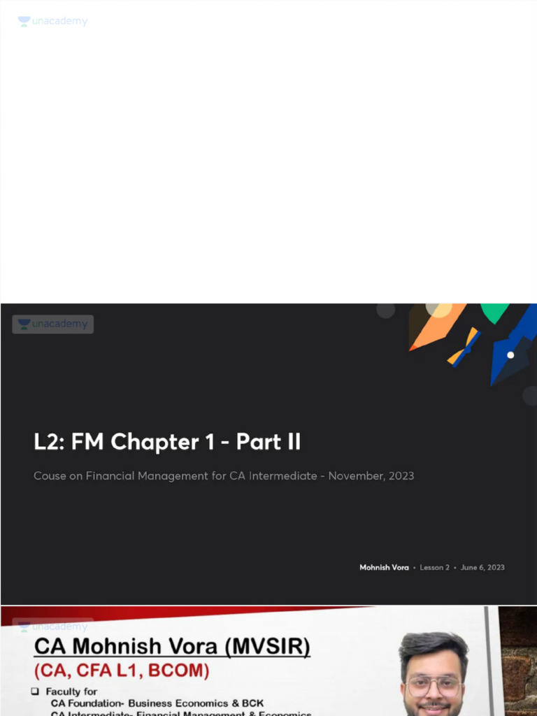 L2 FM Chapter 1 Part II With Anno | PDF