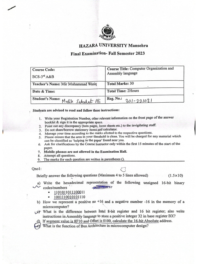 CS 3rd - F23 (Mids) | PDF