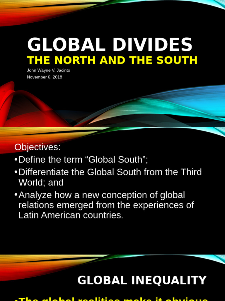Understanding Global North-South Divides | PDF | Developing Country ...