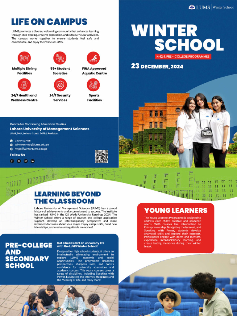 Winter School Flyer | PDF