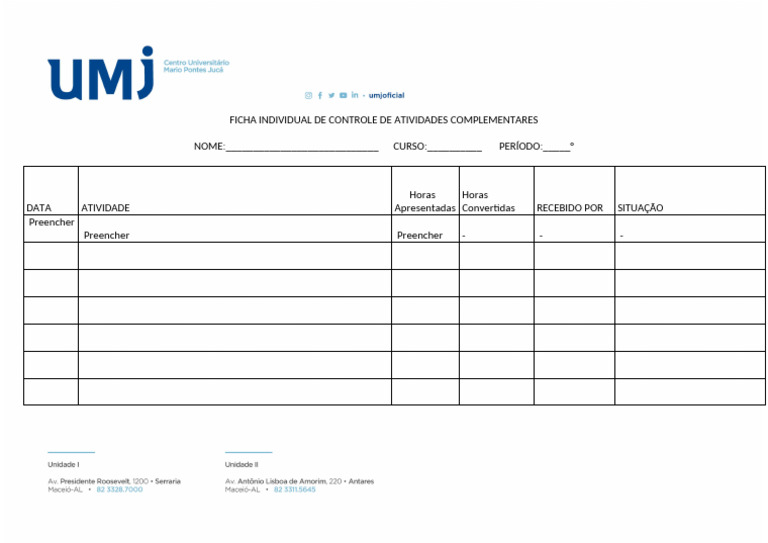 UMJ-FICHA-INDIVIDUAL-DE-CONTROLE-DE-ATIVIDADES-COMPLEMENTARES-1 (12) (1) (1) (2) | PDF