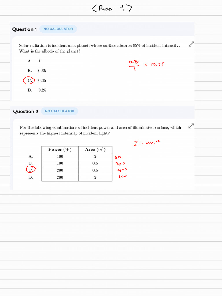 82 Exam Question - Paper 1 - 240331 - 063932 | PDF