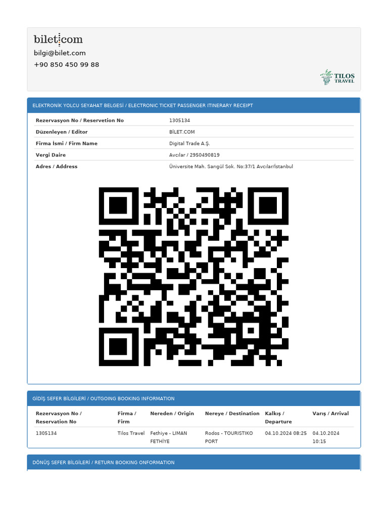 Bilet | PDF