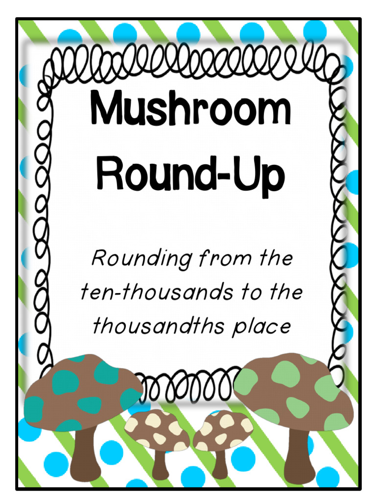 MushroomRoundUp 1 | PDF | Stationery