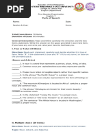 Parts of Speech Practice Test | PDF | Part Of Speech | Adverb