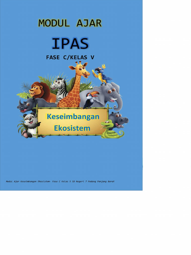 Modul Ajar Kelas 5 Penanaman Dan Pemeliharaan Pohontanaman | PDF