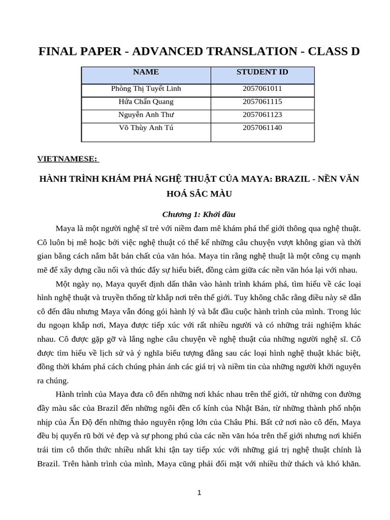 (AV TRANS) Final Official | PDF