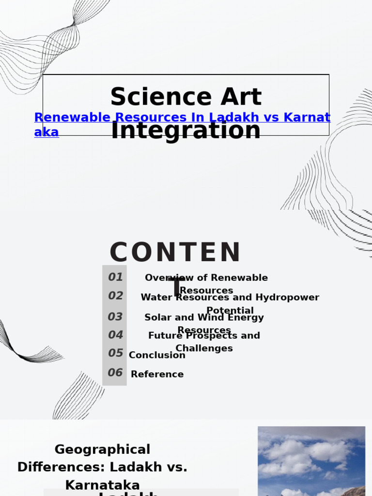 Science Art Integration | PDF | Renewable Energy | Wind Power