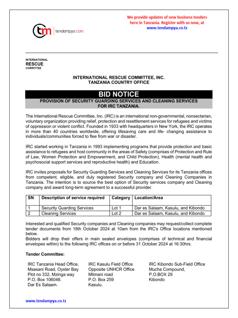 18.10.24.international Rescue Committee Inc. | PDF | Immigration Law ...