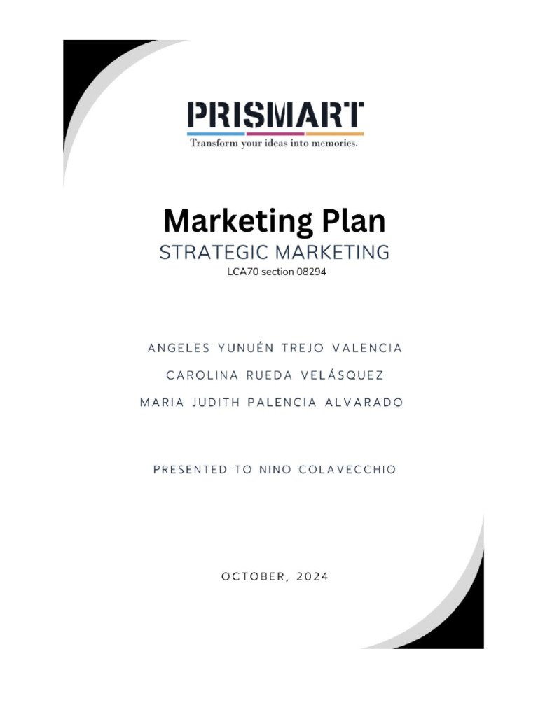 Marketing Plan | PDF | Brand | Marketing