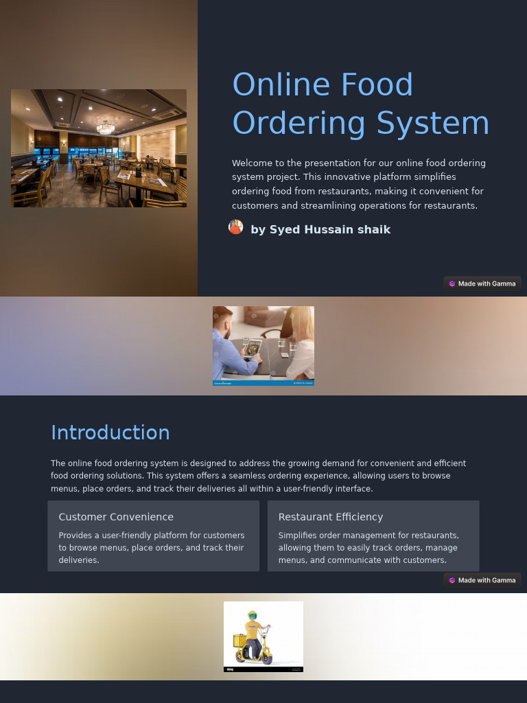 Online Food Ordering System | PDF | Menu | Usability