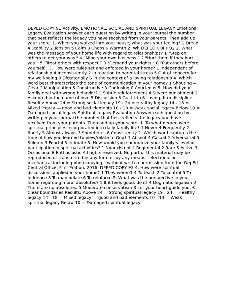 PerDev 4 | PDF | Disciplines | Psychological Concepts