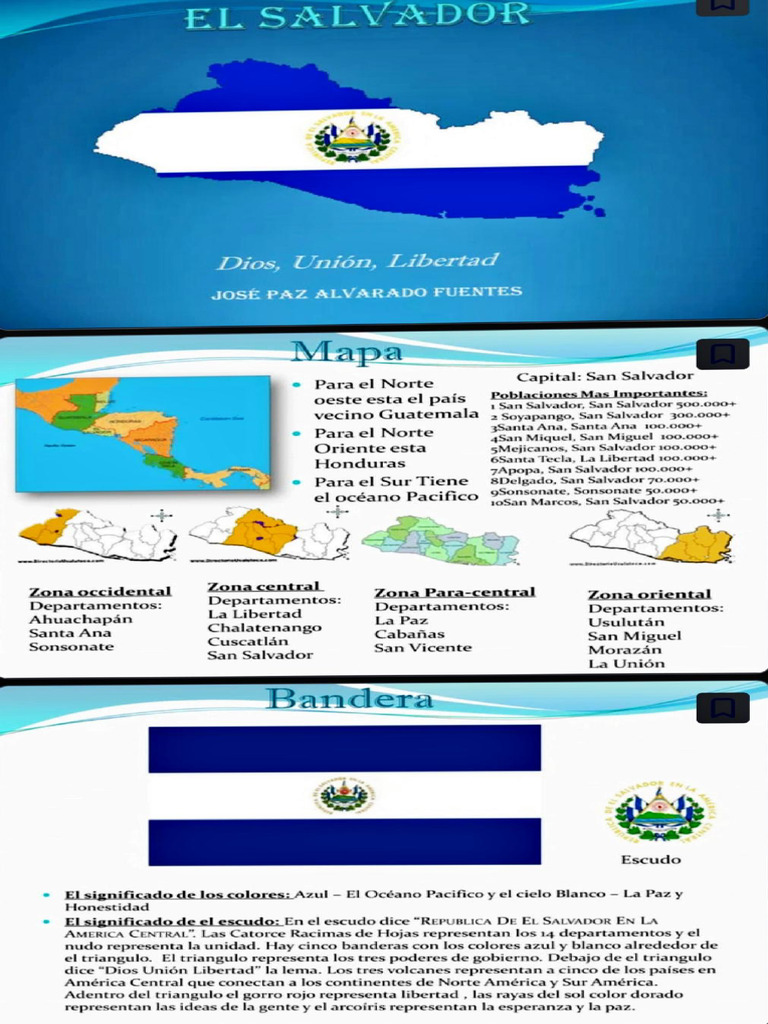 Dia de La Independencia de El Salvador | PDF | El Salvador