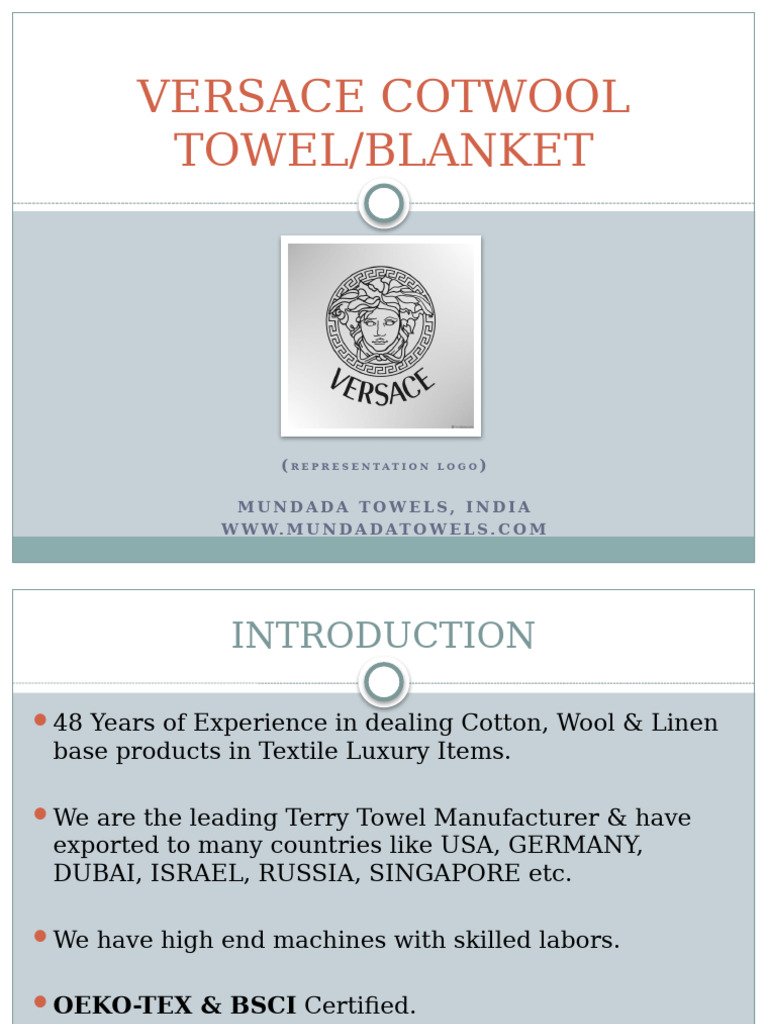 Versace Cotwool | PDF