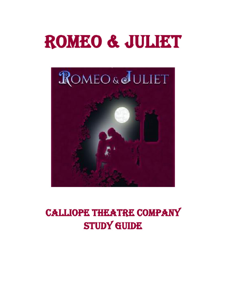 Romeo and Juliet theatre Study Guide | PDF | Characters In Romeo And ...
