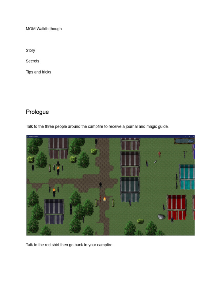 Monarch of Magic 2 Walkthrough Guide | PDF