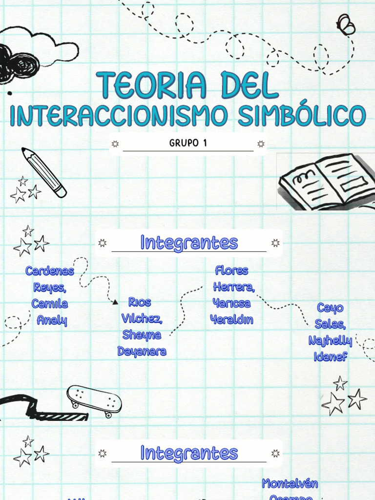 La Teoría Del Interaccionismo Simbólico | PDF | Sociología | Psicología ...