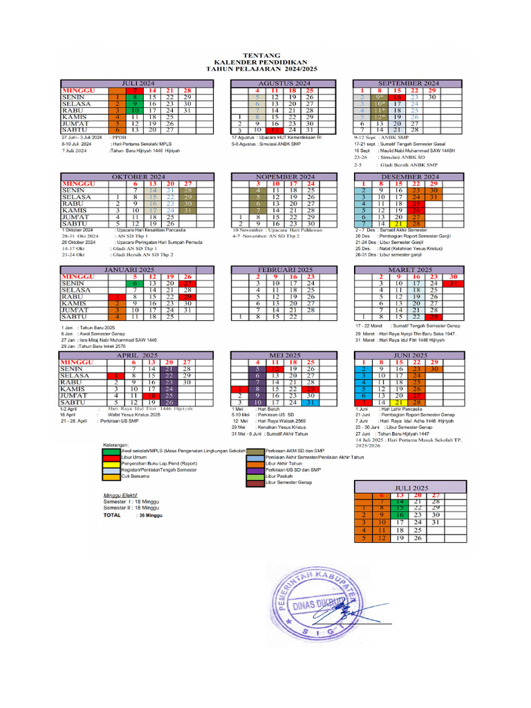 Kalender Pendidikan | PDF | Ilmu Sosial
