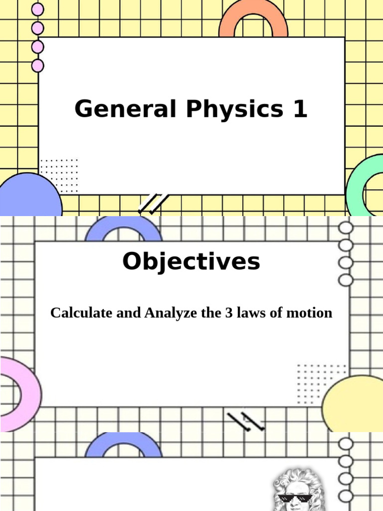 Gen - Phys1 Laws of Motion | PDF