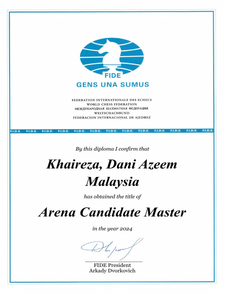 Title Certificate 746718 ACM 2 | PDF