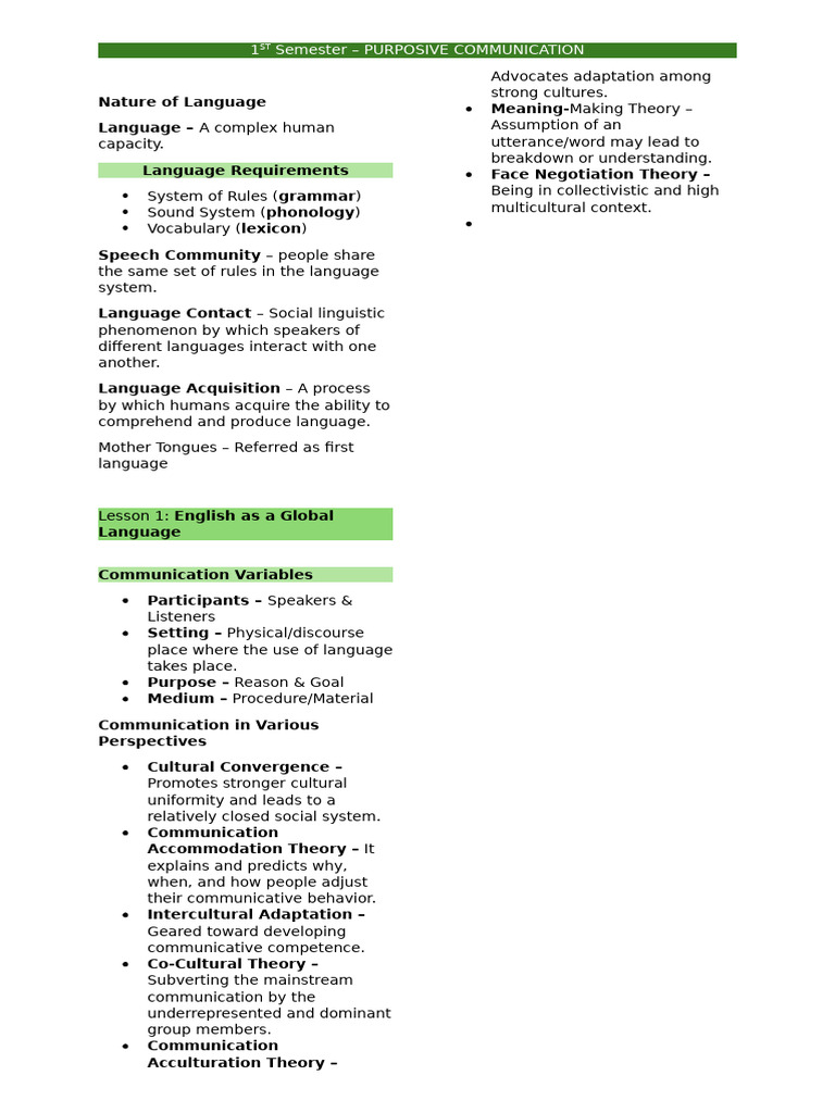 Purcomm Prelim | PDF