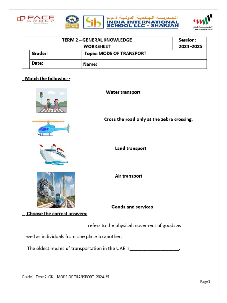 Mode of Transportation | PDF