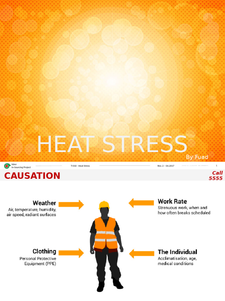 T-010 - Heat Stress | PDF | Hyperthermia | Diseases And Disorders