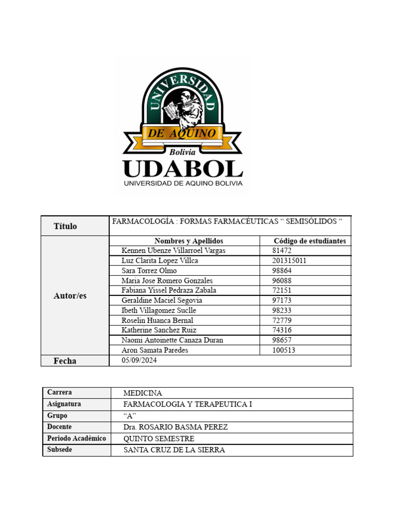 Formato Trabajo de Inv | PDF | Medicamentos con receta | Farmacología