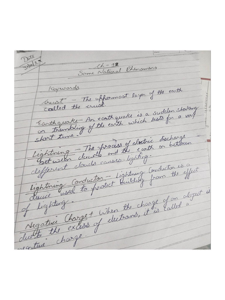 Short Notes | PDF